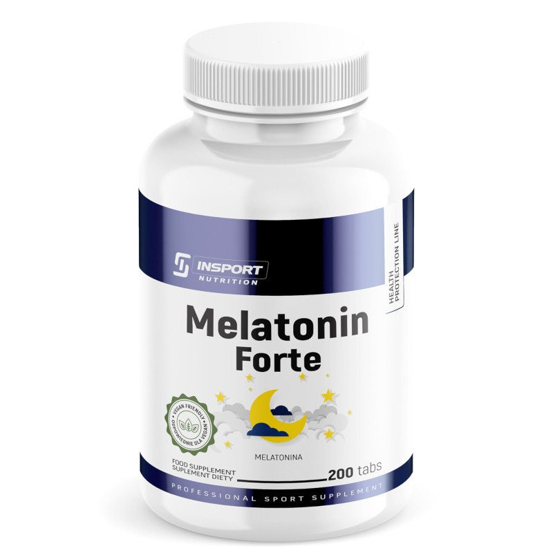 Suplement diety, Insport Melatonin Forte 5mg Melatonina Lepszy Sen ...
