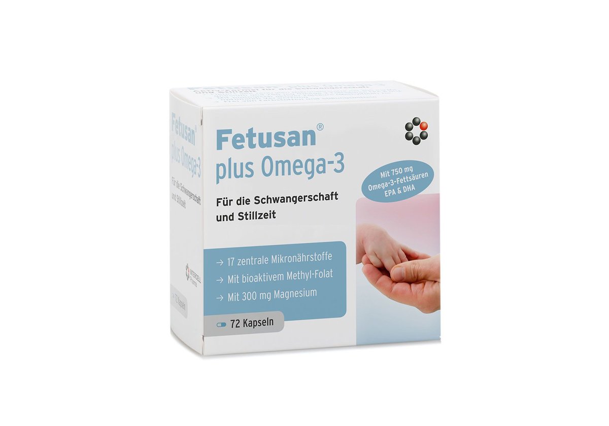 Suplement diety, Intercell Pharma, Fetusan® plus Omega-3, 72 kaps ...