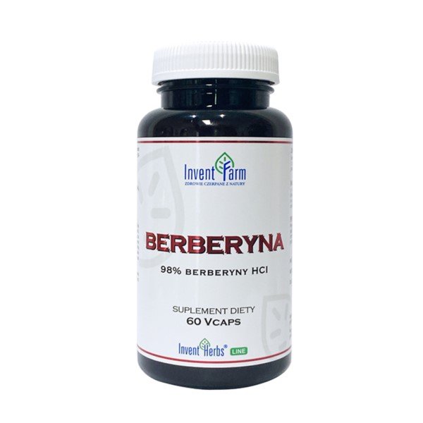 Suplement diety, Invent Farm Berberyna 60 K | Sklep EMPIK.COM