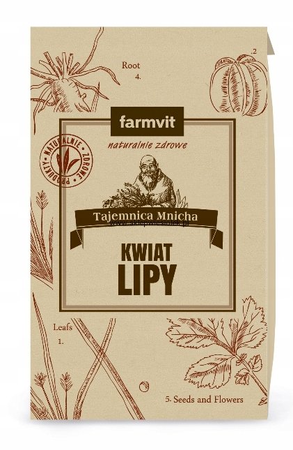 Suplement diety, Kwiat lipy Tiliae inflorescentia 30g Farmvit | Sklep ...