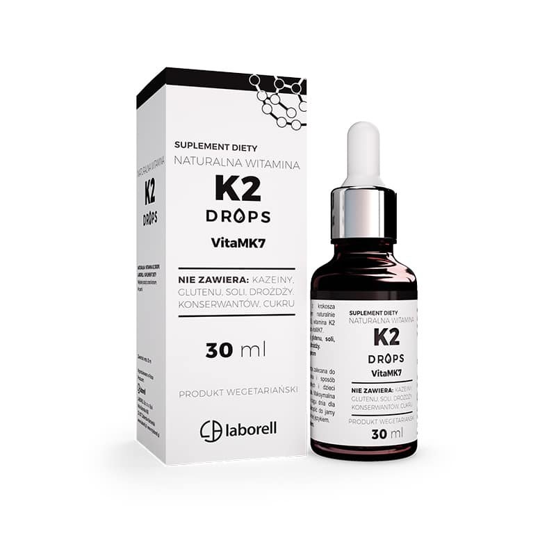 Suplement diety, Laborell, Witamina K2 w kroplach, 30ml | Sklep EMPIK.COM