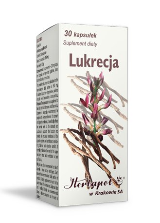 Suplement diety, LUKRECJA 30 kapsułek - HERBAPOL KRAKÓW | Sklep EMPIK.COM