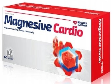 Suplement diety, Magnesive Cardio Magnez Tiamina Witamina B 60 Tab ...