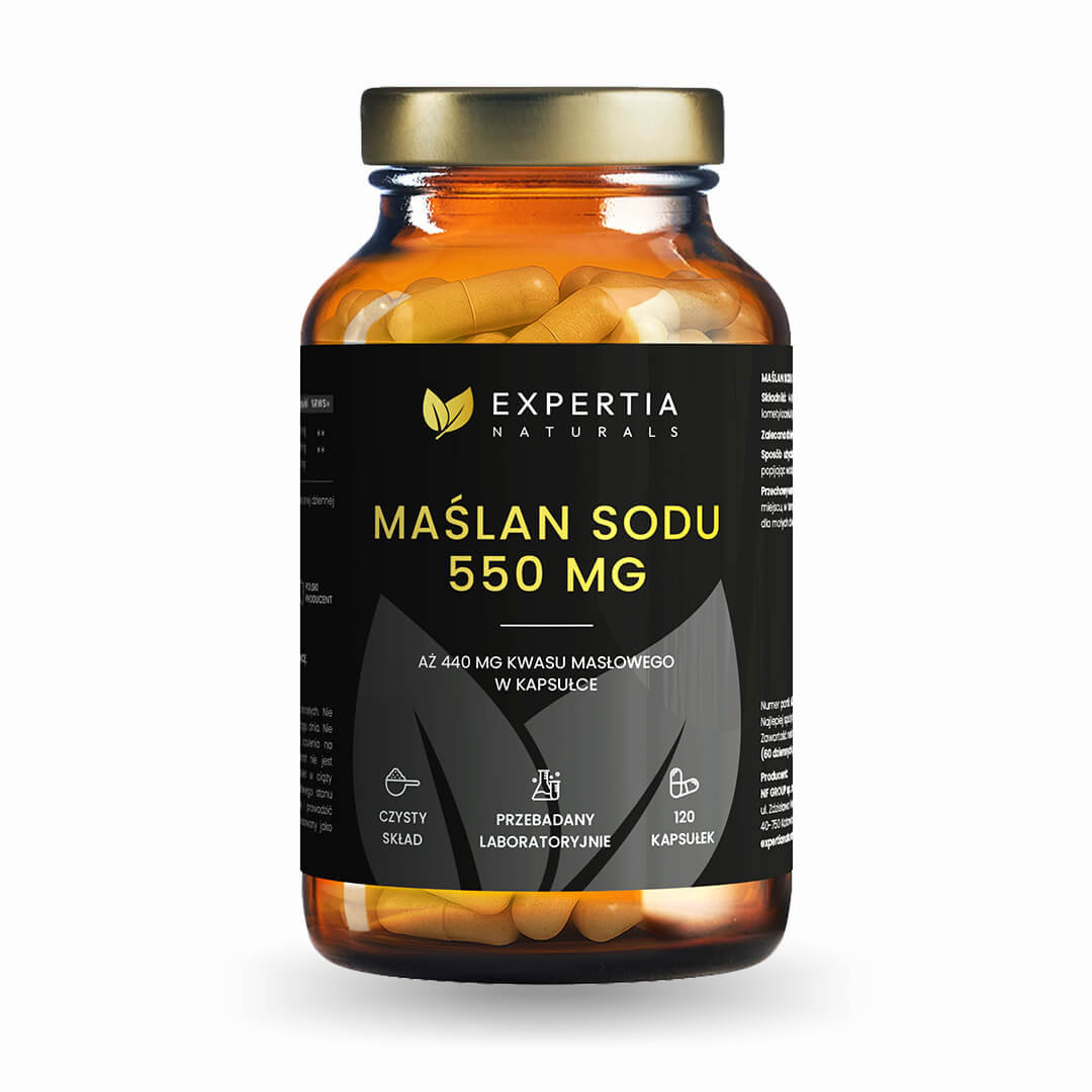 Suplement diety MAŚLAN SODU | EXPERTIA NATURALS | 90 KAPSUŁEK | Sklep ...