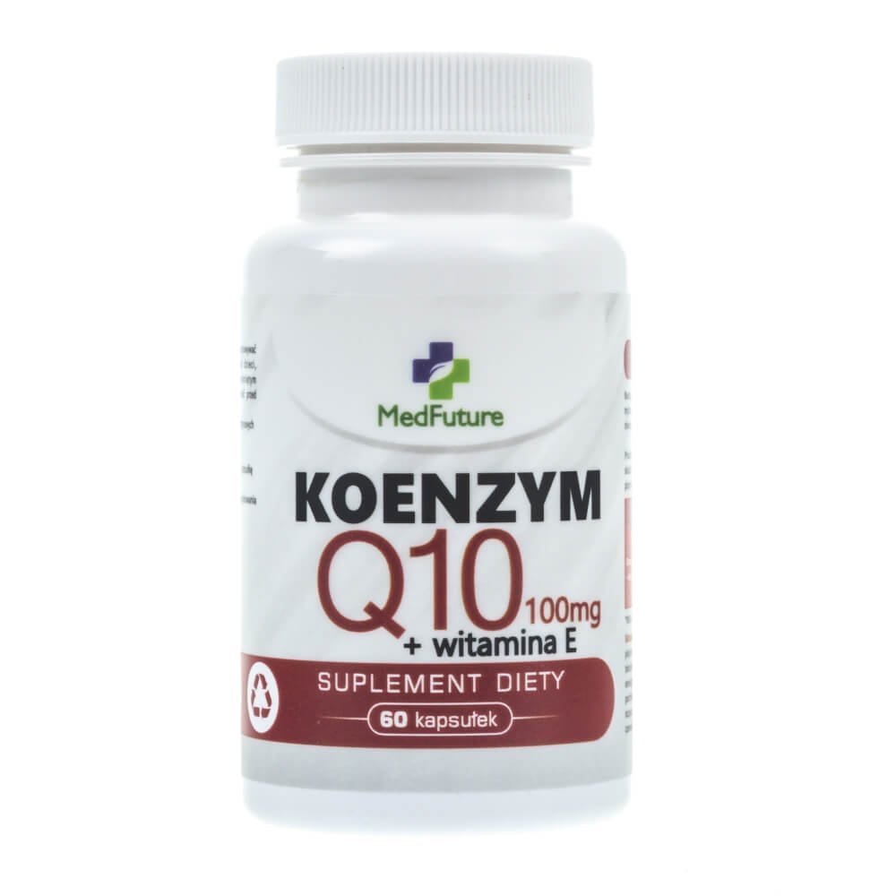 Suplement diety, MedFuture, Koenzym Q10, 100 mg, 60 kaps. | Sklep EMPIK.COM