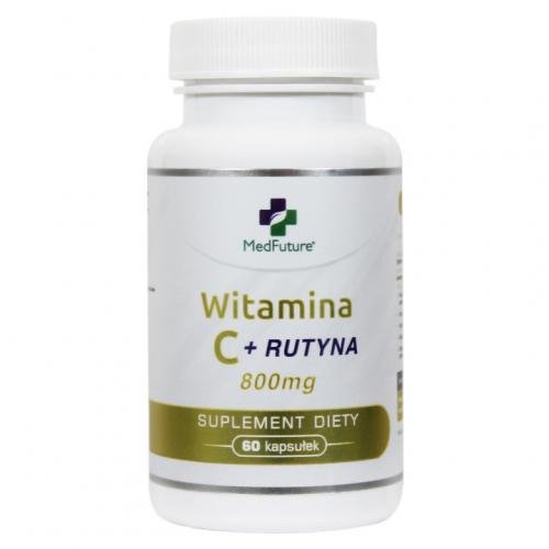 Suplement diety, MedFuture, Witamina C + Rutyna 800mg, 60 kaps. | Sklep ...