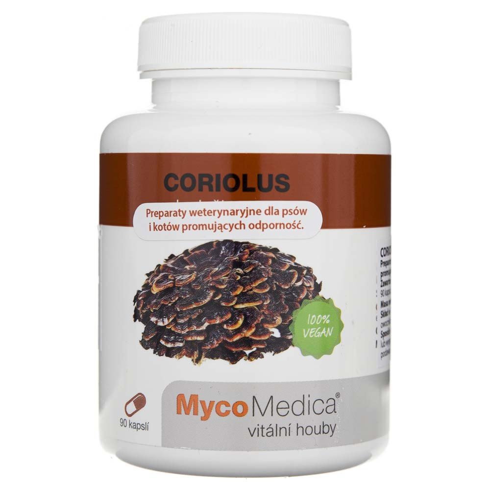 Suplement diety, MycoMedica, Coriolus 90 kaps. | Sklep EMPIK.COM