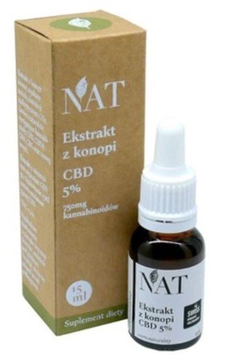 Suplement diety, Nat, Ekstrakt Konopny Olejek Cbd 5%, 15 Ml | Sklep ... Suplement diety, Nat, Ekstrakt Konopny Olejek Cbd 5%, 15 Ml | Sklep ...