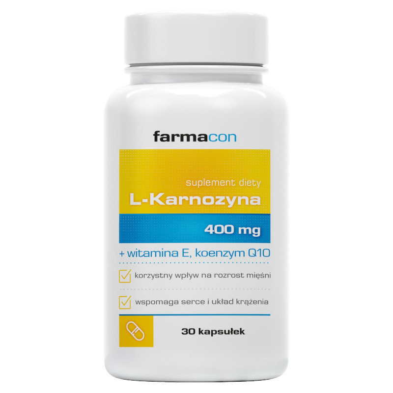 Suplement diety, NaturDay L-karnozyna 30 kaps. | Sklep EMPIK.COM