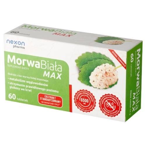 Suplement diety, Nexon, Morwa Biała Max, 60 Tab. | Sklep EMPIK.COM