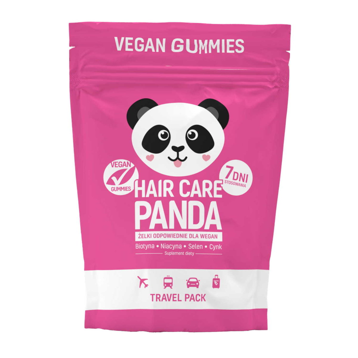 Suplement diety, Noble Health, Hair Care Panda, Żelki 70 g | Sklep ...