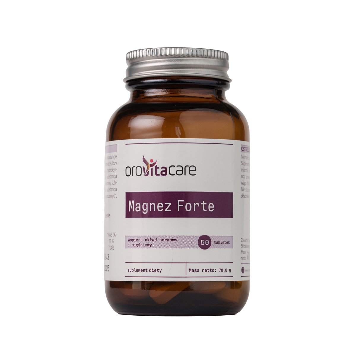 Suplement Diety, Orovitacare Magnez Forte 50 Tabletek | Sklep EMPIK.COM