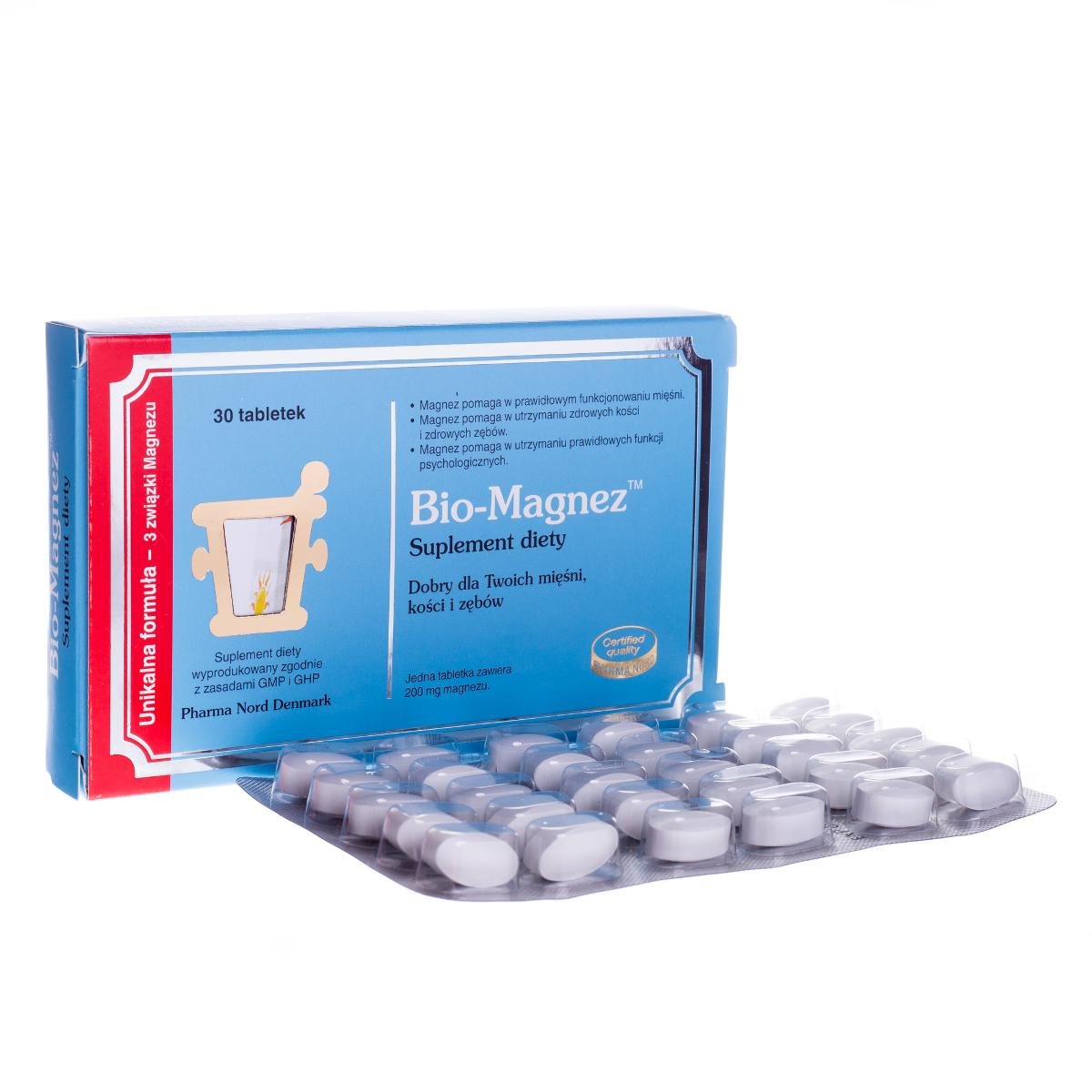 Suplement diety, Pharma Nord, Bio-Magnez, 30 tabletek | Sklep EMPIK.COM