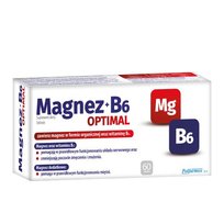 Suplement diety, Polfarmex, Magnez + B6 Optimal, 60tabl. | Sklep EMPIK.COM