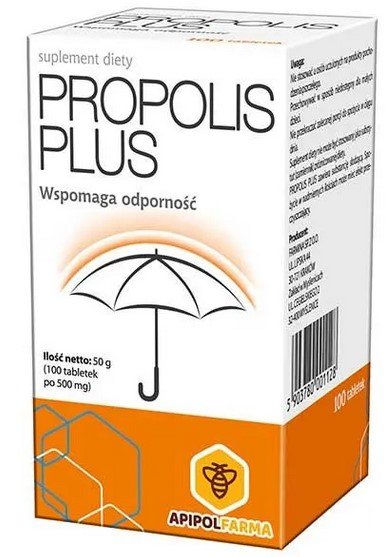 Suplement diety, Propolis Plus, na odporność, 100 tab. | Sklep EMPIK.COM