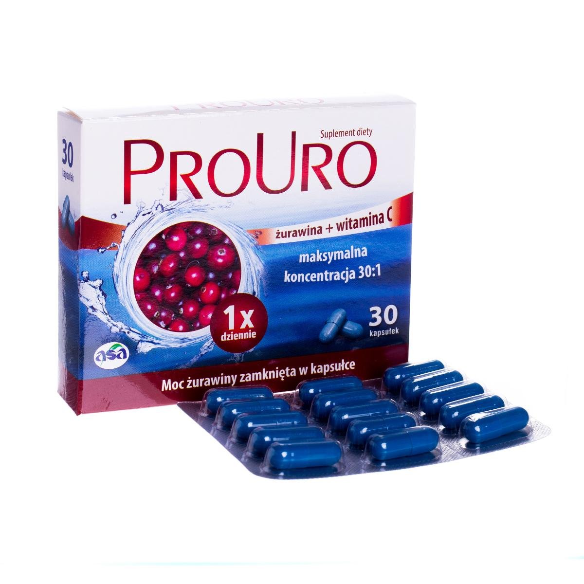 Suplement diety, ProUro, kapsułka 30 szt. | Sklep EMPIK.COM