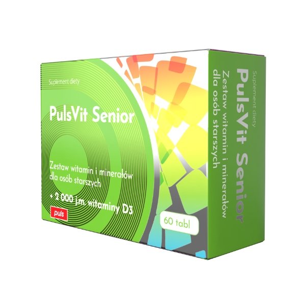 Suplement diety, Pulsvit Senior Witaminy Dla Seniora Zestaw Minerały ...