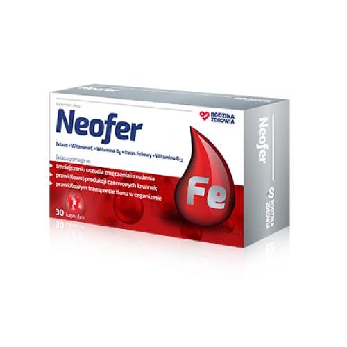 Suplement diety, Rodzina Zdrowia, Neofer, 30 Kapsułek | Sklep EMPIK.COM