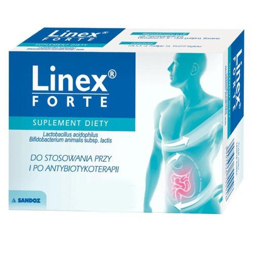 Suplement diety, Sandoz, Linex Forte, 14 kapsułek | Sklep EMPIK.COM