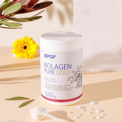 Suplement diety, SFD, Kolagen Pure Gold, 500g | Sklep EMPIK.COM