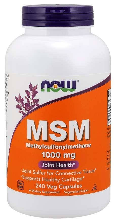 Suplement diety, Siarka MSM - Metylosulfonylometan 1000 mg (240 kaps ...