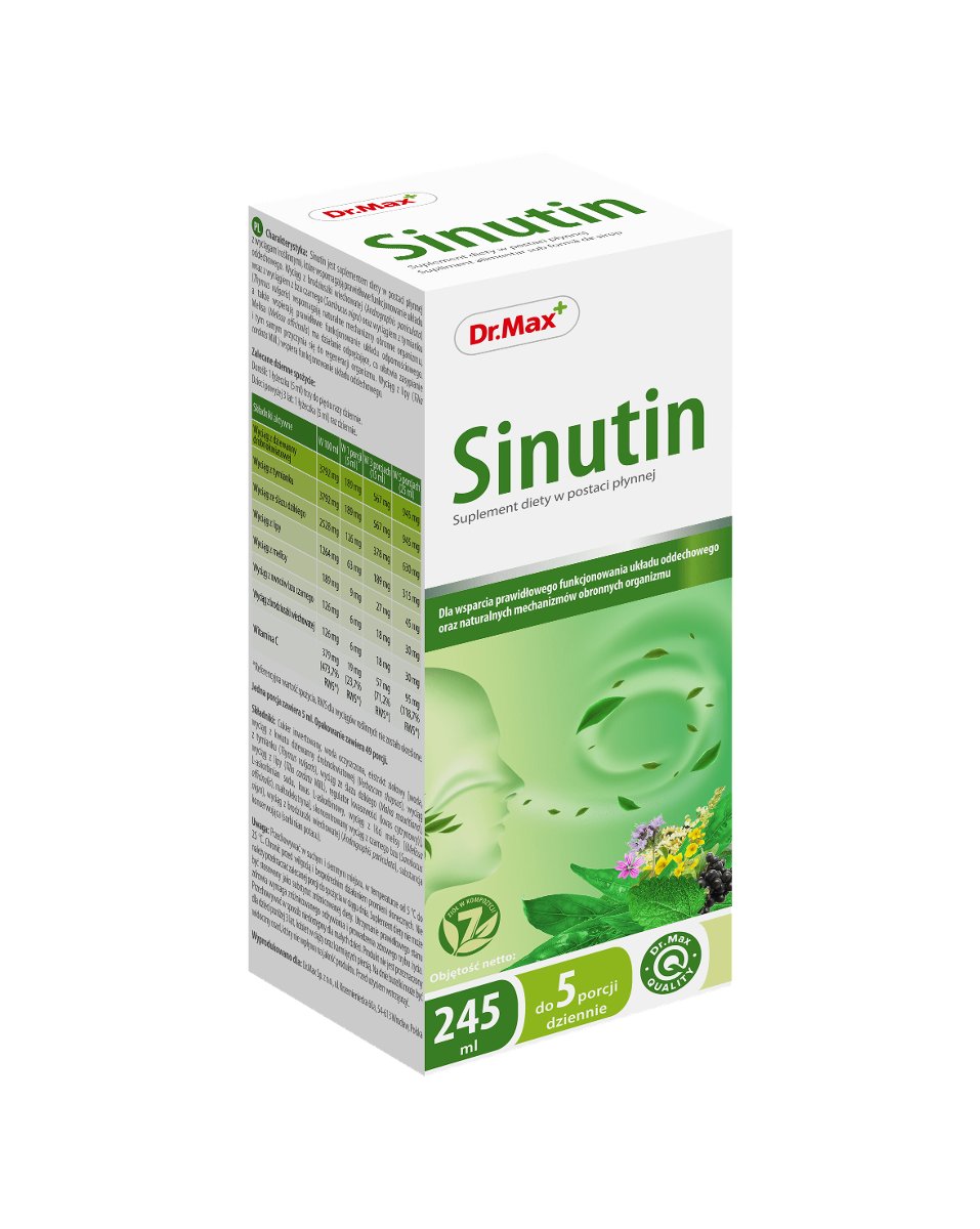Suplement diety, Sinutin Dr.Max, 245 ml | Sklep EMPIK.COM