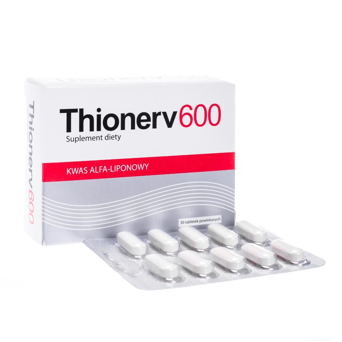 Suplement diety, Thionerv 600, 30 tabletek | Sklep EMPIK.COM