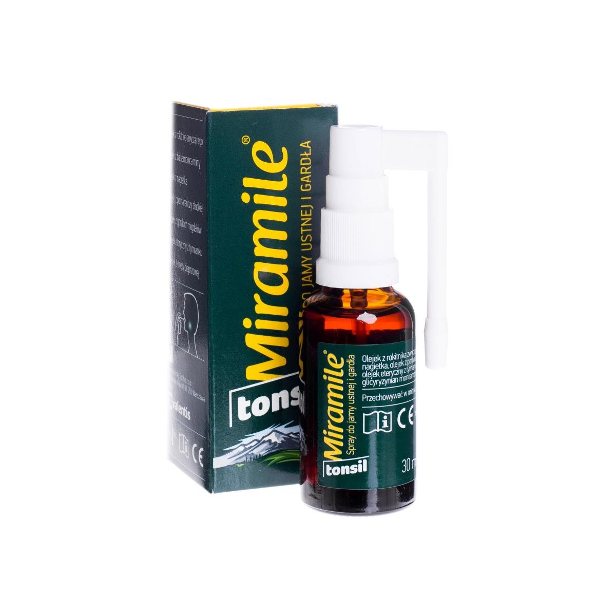 Suplement diety, Valentis, Miramile Tonsil, spray do jamy ustnej i ...