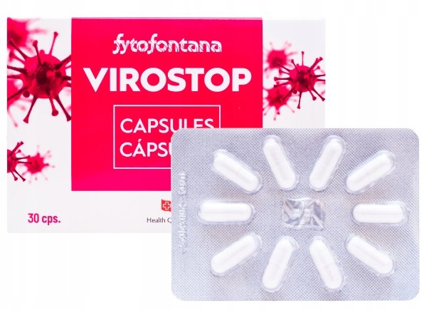 Suplement diety, Virostop, Fytofontana, 30 Kaps. | Sklep EMPIK.COM