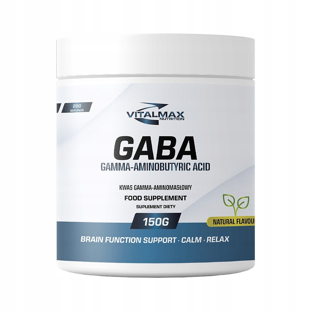 Suplement Diety, Vitalmax Gaba 150g Kwas Gamma-aminomasłowy Lepsza ...