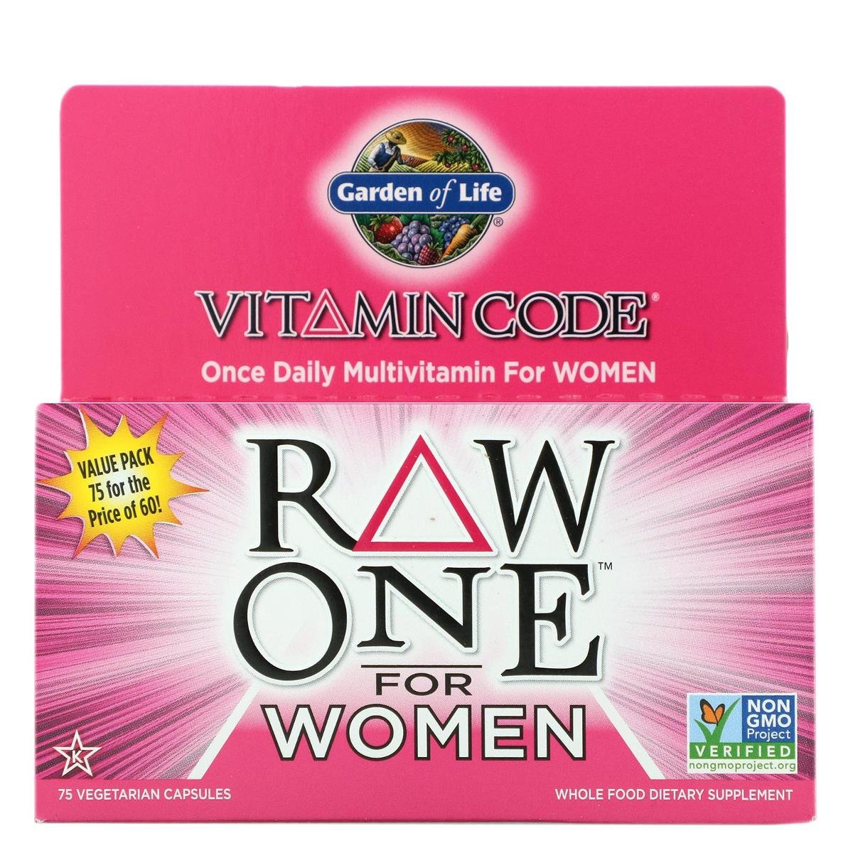 Suplement diety, Vitamin Code Raw One for Women - Zestaw Witamin i ...