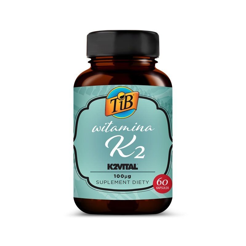 Suplement diety, WITAMINA K2 - 60kaps - TiB | Sklep EMPIK.COM