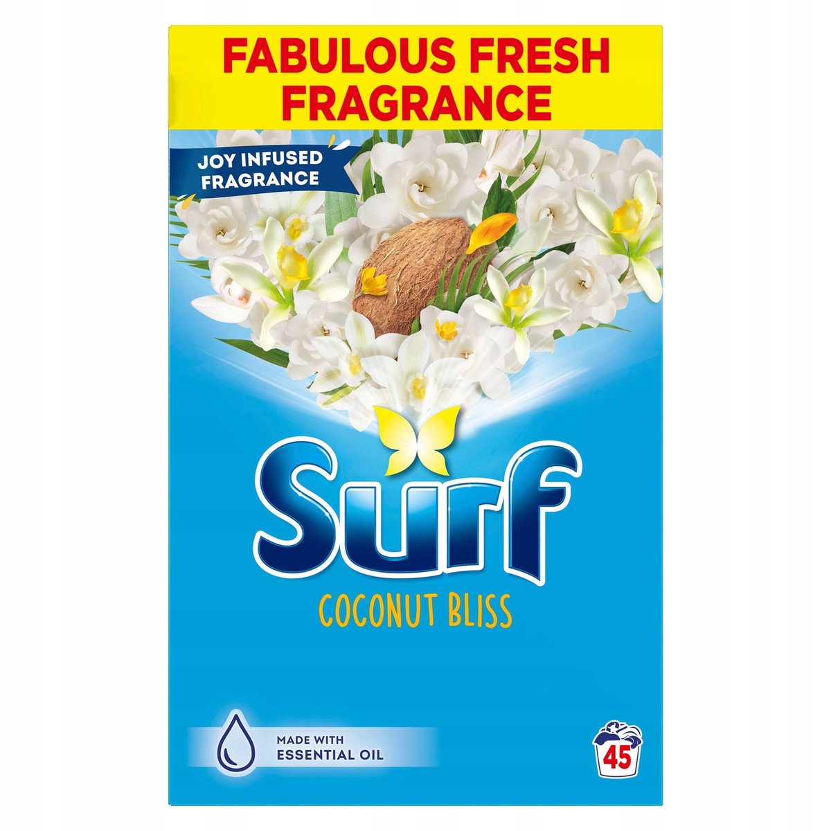 Surf Coconut Bliss Proszek Do Prania 45 Prań 2,25 Kg - Surf | Sklep ...