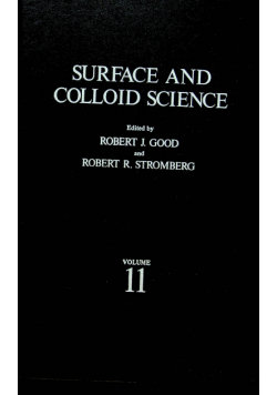 Surface and Colloid Science 11 - | Książka w Empik
