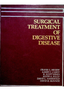 Surgical treatment of digestive disease - | Książka w Empik
