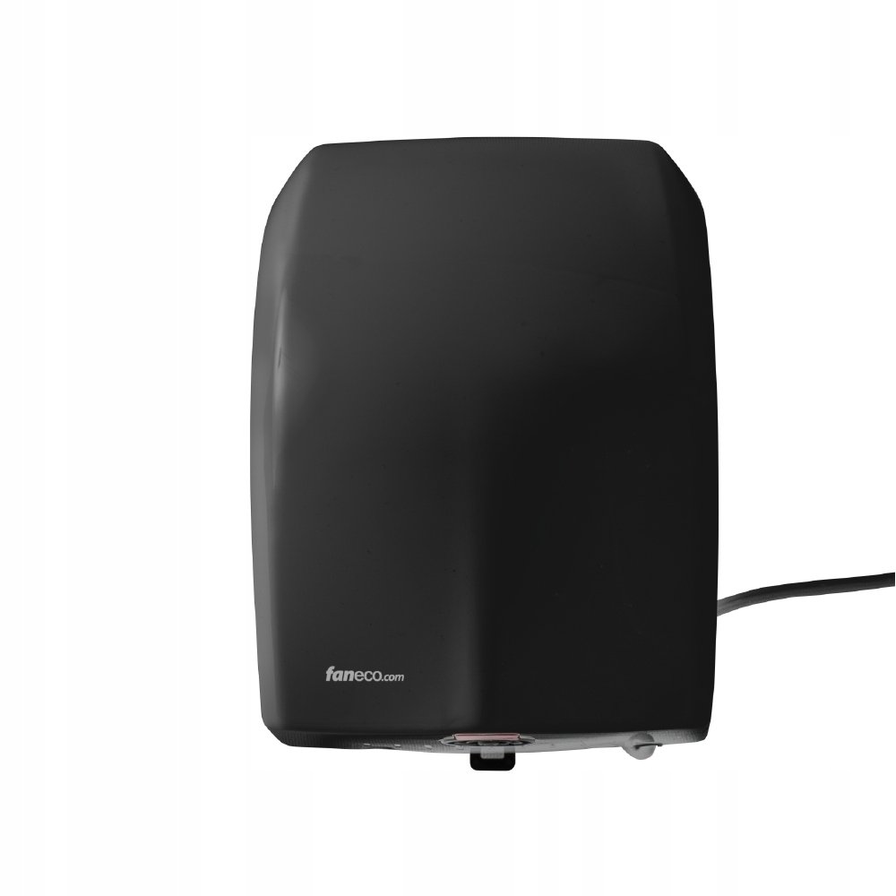 Suszarka do rąk 1500W czarna Mistral Pro Faneco nowoczesny design ...