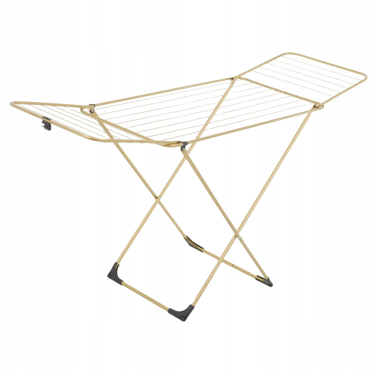 Suszarka na pranie stojąca H200 183 x 55 x 99 cm złota VELKEA - Velkea ...