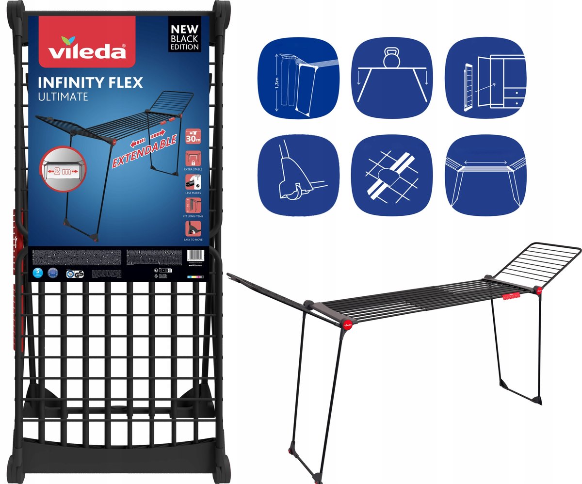 Suszarka Vileda Infinity Flex Ultimate - Inna marka | Sklep EMPIK.COM