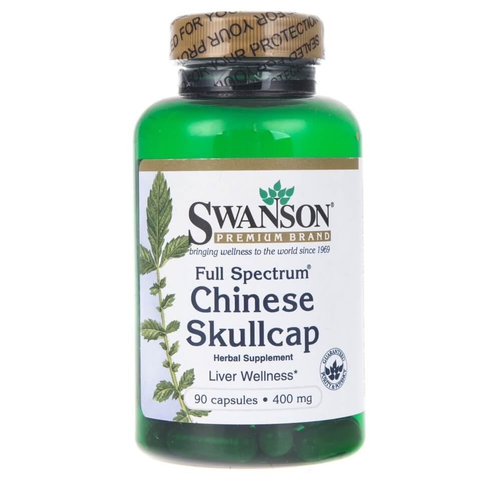 Swanson, Full Spectrum Chinesse Scullcap, Suplement diety, 90 kaps ...