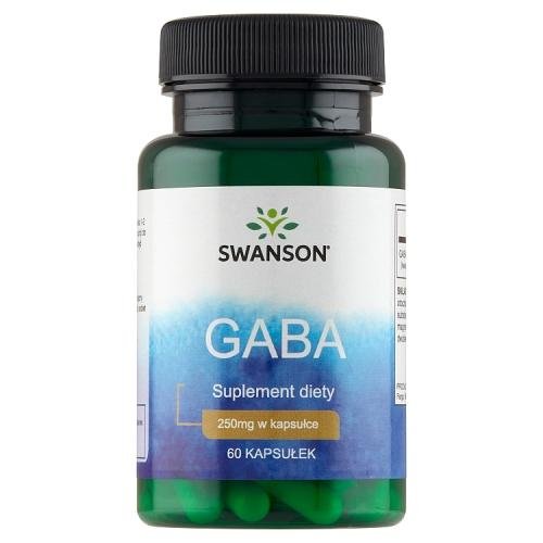 Swanson, Gaba 250 Mg, Suplement diety, 60 kaps. | Sklep EMPIK.COM