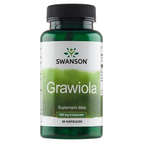 Swanson, Graviola 530 mg, Suplement diety, 60 kaps. | Sklep EMPIK.COM