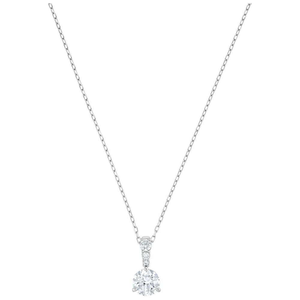 Swarovski, Naszyjnik, Solitaire Pendant, Rhodium plated, 38 cm ...