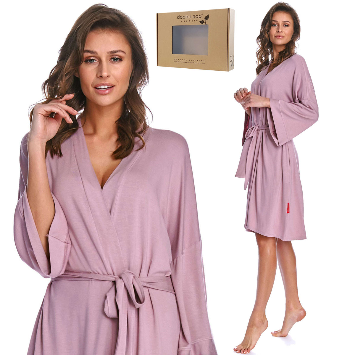 SWB.9999 Doctor Nap szlafrok damski bambusowy - Doctor Nap | Moda Sklep ...