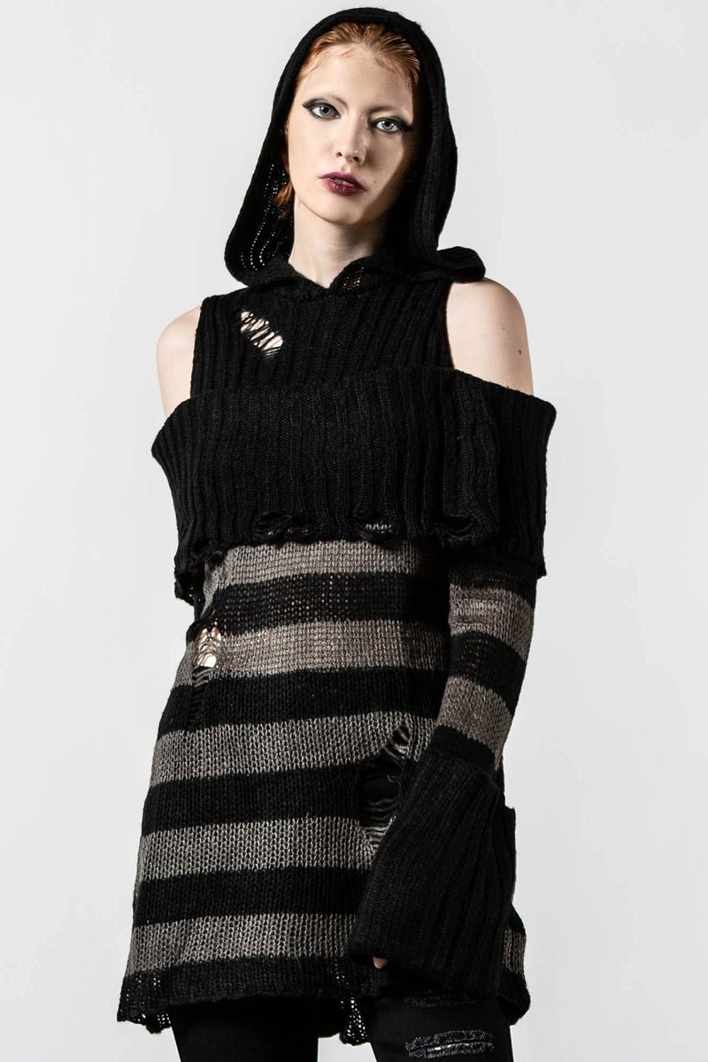 sweter damski KILLSTAR - SHALLOW GRAVE - Pozostałe marki | Moda Sklep ...