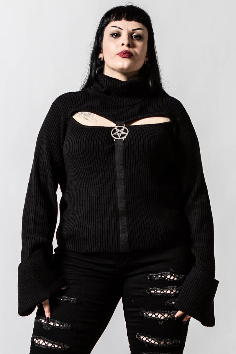 sweter damski KILLSTAR - TOUCHED BY DARKNESS - Pozostałe marki | Moda ...