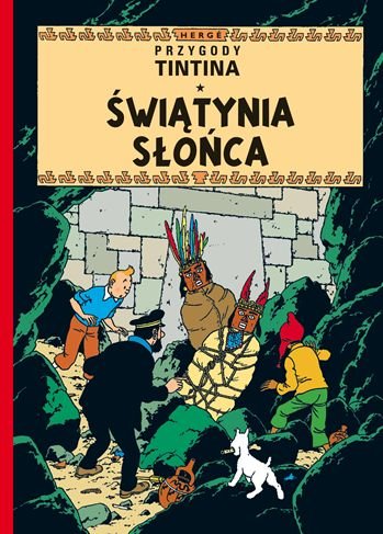 Świątynia słońca. Przygody Tintina. Tom 14 - Herge | Książka w Empik
