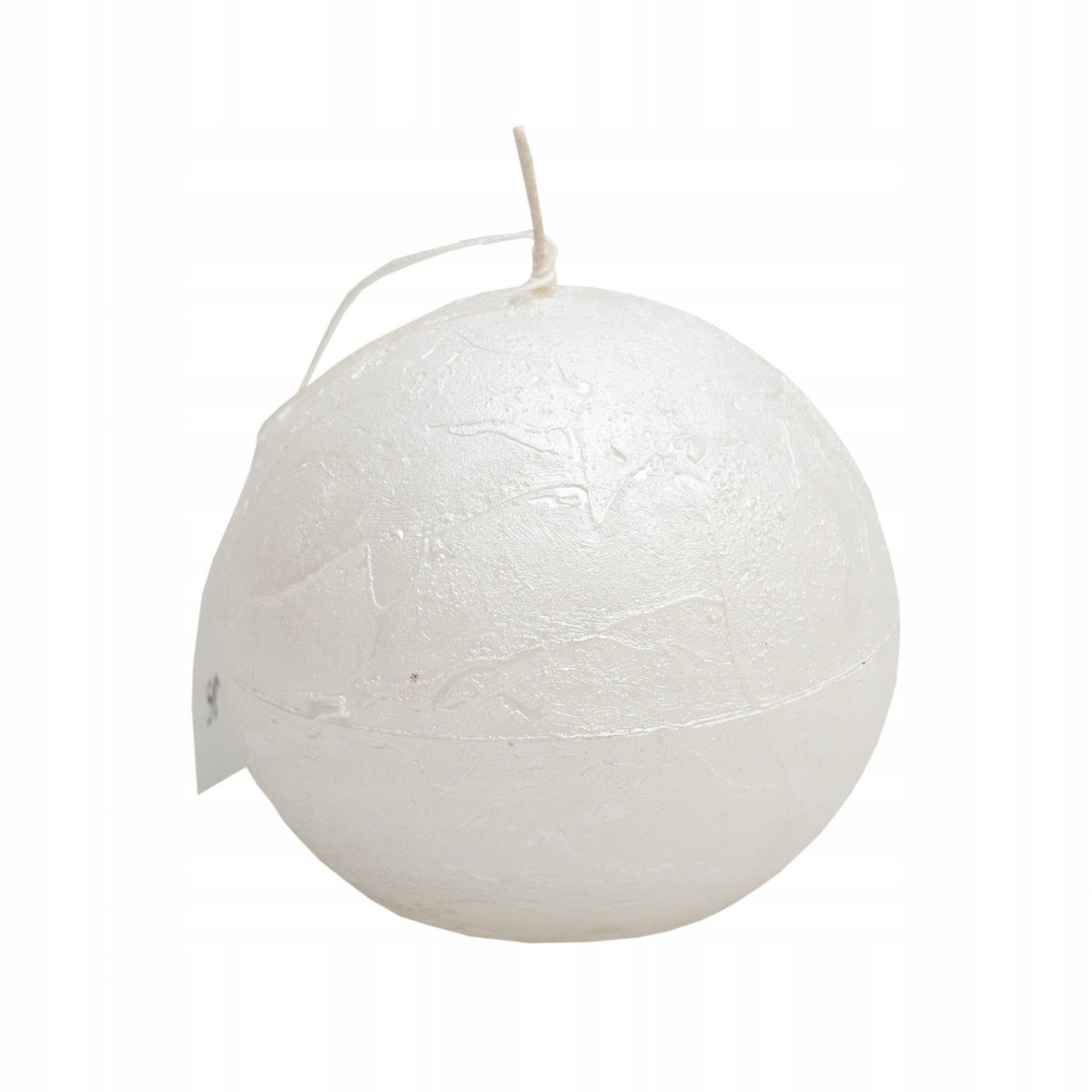 Świeca Okazjonalna Pro-Candle Kula 6 cm Perłowy Rustic 12h - Pro-Candle ...