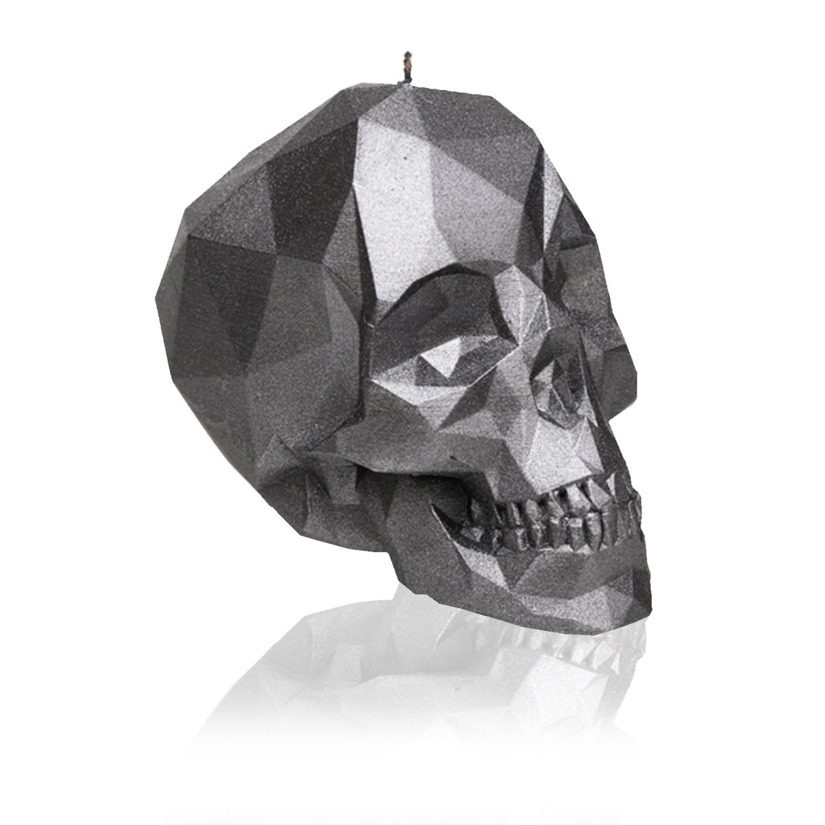Świeca Skull Low-Poly Steel Small - Inny producent | Sklep EMPIK.COM