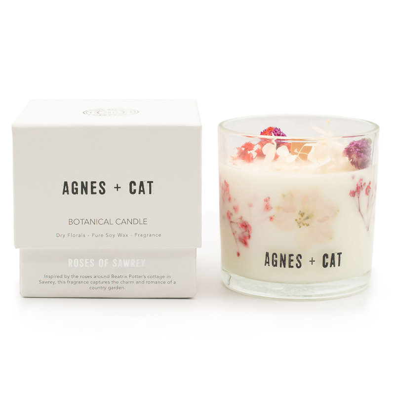 Świeca Sojowa Botaniczna Agnes+Cat - Roses of Sawr - ANCIENT WISDOM ...