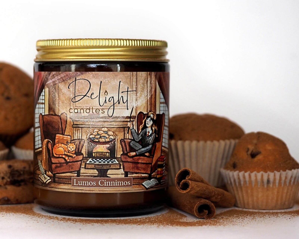 Świeca sojowa - Lumos Cinnimos - DeLight Candles | Sklep EMPIK.COM